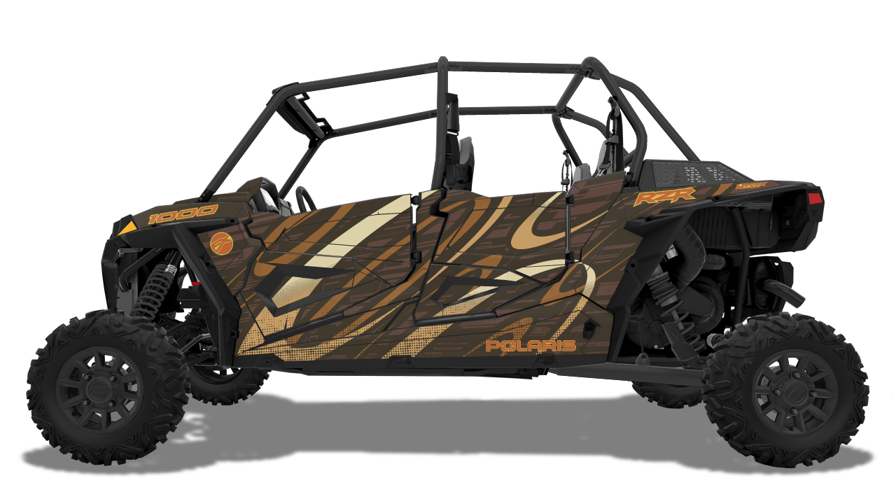 Polaris UTV Wraps | Custom RZR Graphics | Polaris Ranger Camo Wrap