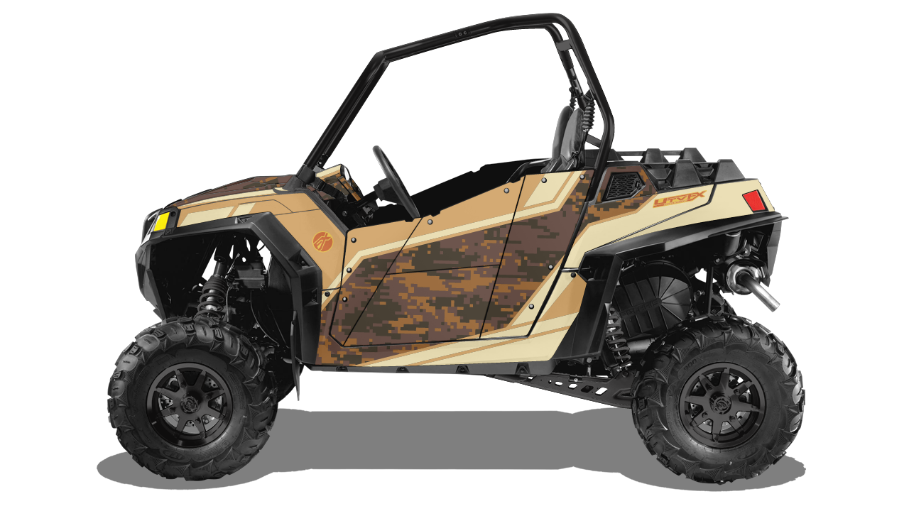 Polaris UTV Wraps | Custom RZR Graphics | Polaris Ranger Camo Wrap