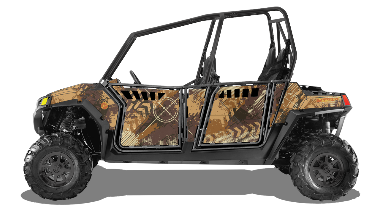Polaris UTV Wraps | Custom RZR Graphics | Polaris Ranger Camo Wrap