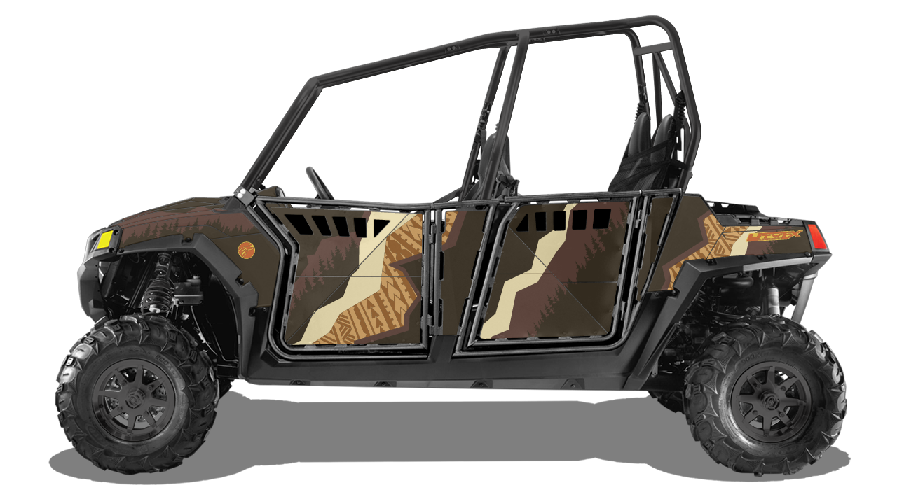 Polaris UTV Wraps | Custom RZR Graphics | Polaris Ranger Camo Wrap