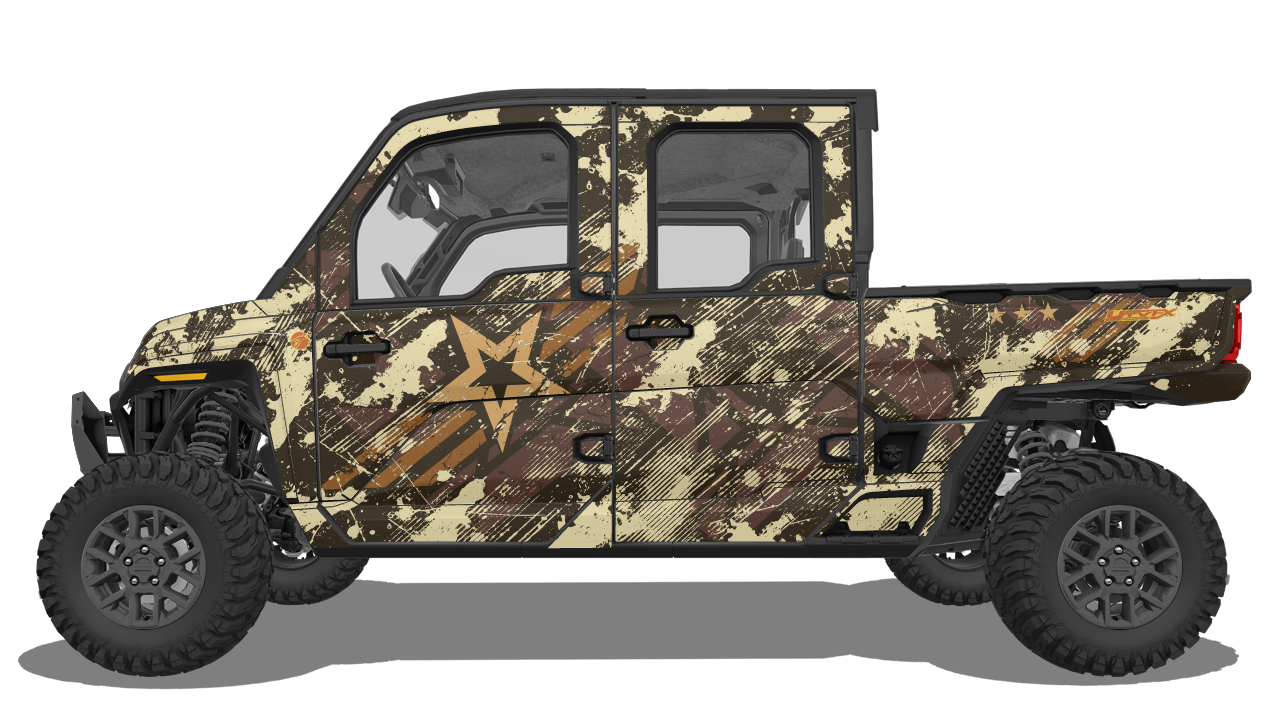 Polaris UTV Wraps | Custom RZR Graphics | Polaris Ranger Camo Wrap