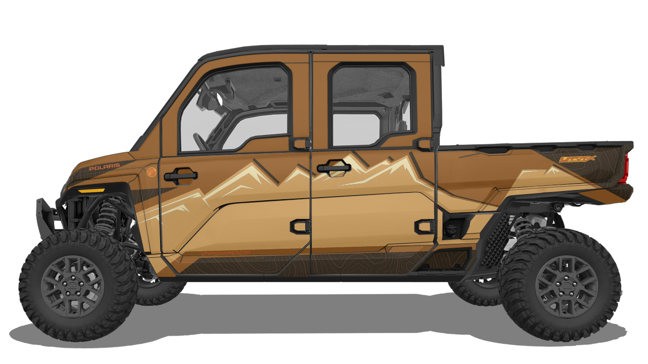 Polaris UTV Wraps | Custom RZR Graphics | Polaris Ranger Camo Wrap